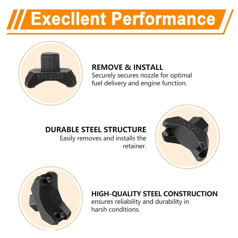 Fuel Injection Nozzle Retainer Spanner Wrench Tool 1342570 for ...