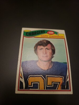 1977 Topps Gary Garrison San Diego Chargers #475 | eBay