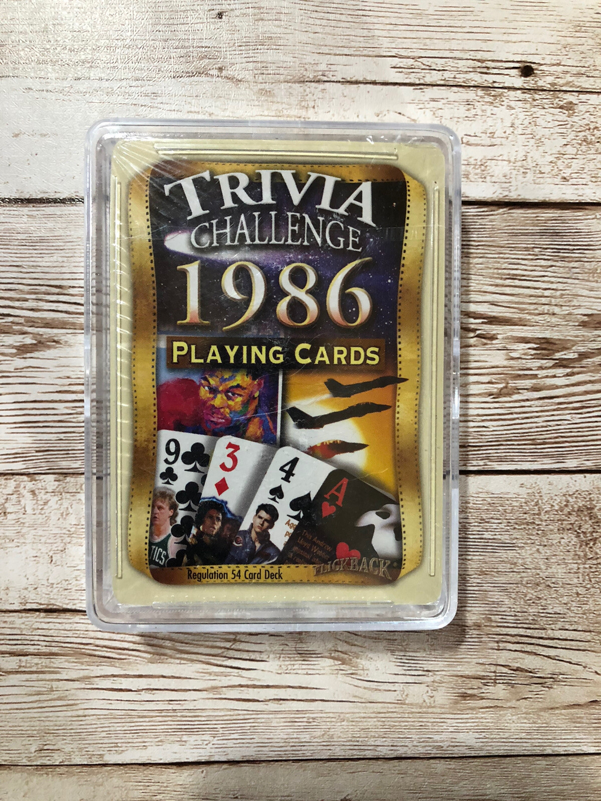 Flickback 1986 Trivia Playing Cards: Trivia Deck And Playing Cards | eBay