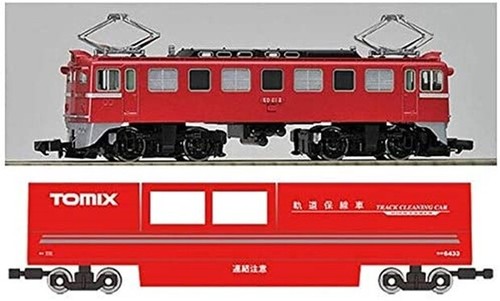 6433 Official TOMIX N gauge multi-rail "Track" cleaning car set / Red ...