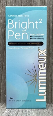 Lumineux Bright2 Pen Dual Action Whitens Teeth 1 Pen EXP: 07/2025+ | eBay
