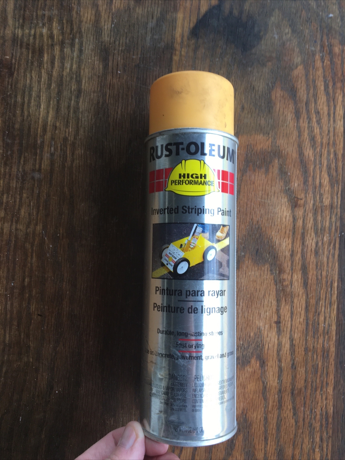 Rust-Oleum Professional Inverted Striping 18oz Spray - Paint Yellow ...