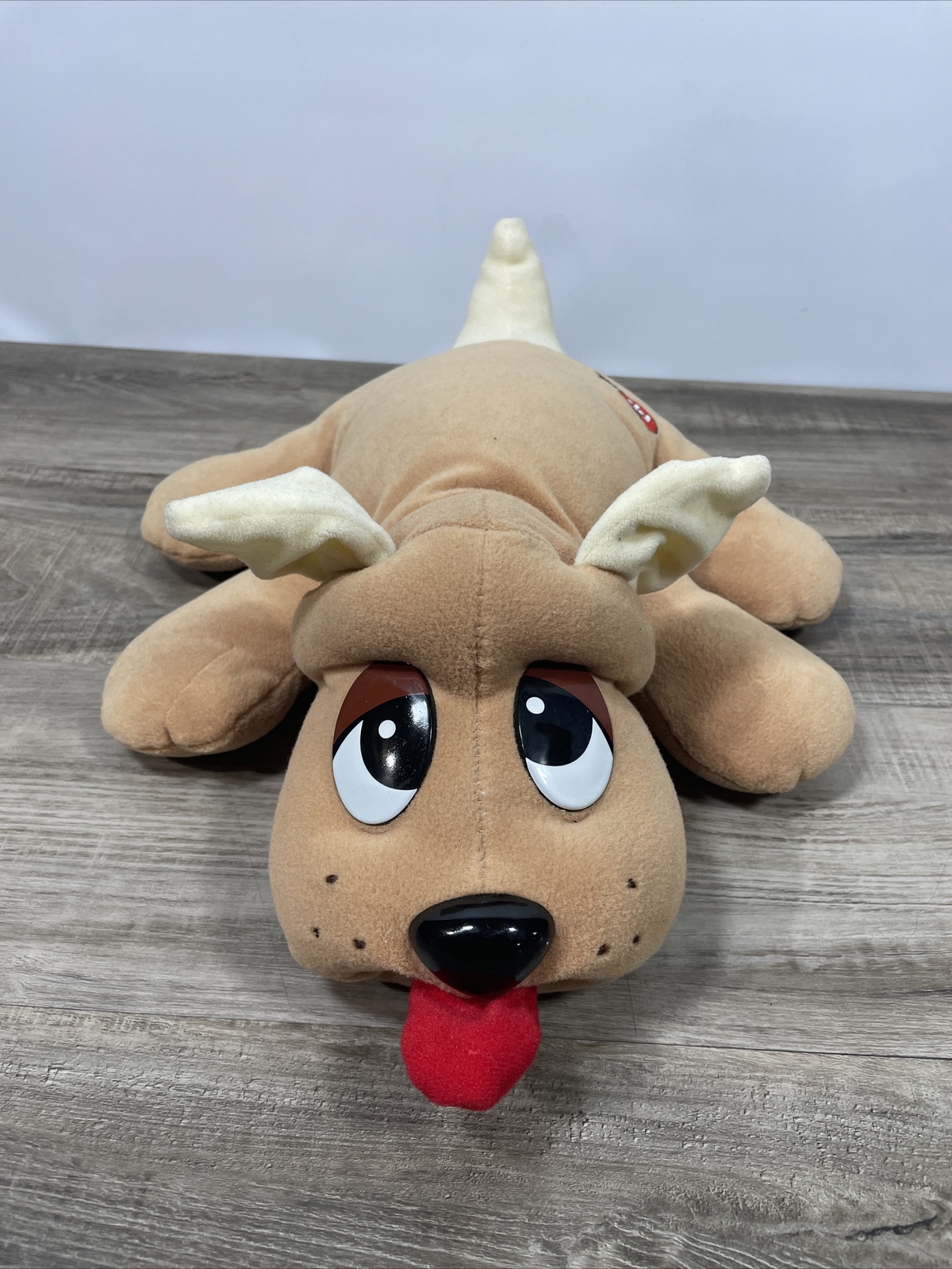 Vintage Pound Puppy With Tongue Sticking Out Licking Face Ruff Ruff ...