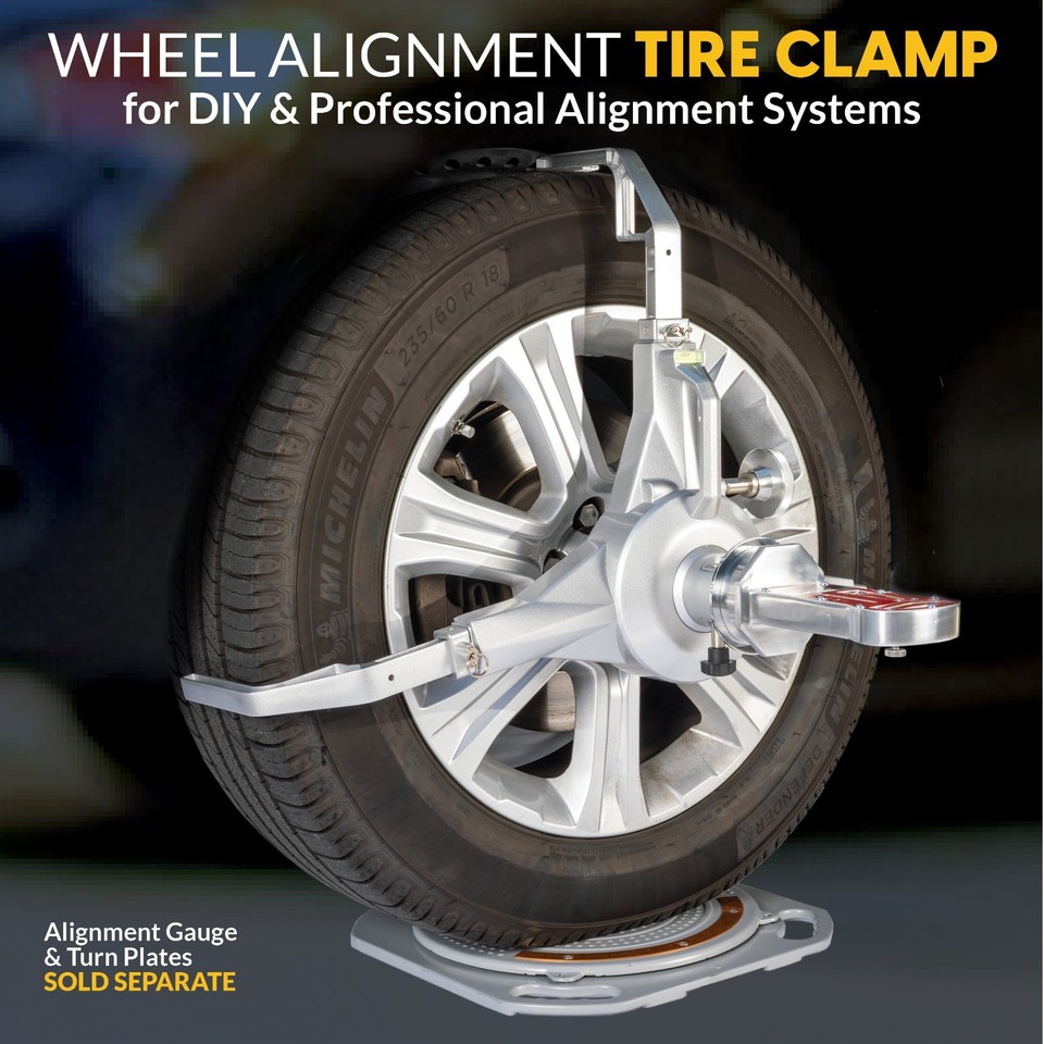 "Wheel Alignment Calibration Tire Clamp w/ Magnetic Adapter Plate | 18. ...