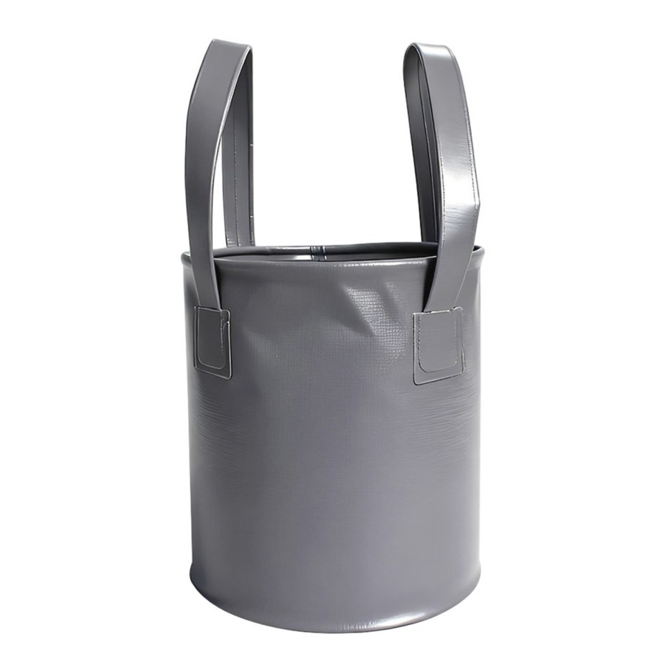 PVC Water Bucket Container - Portable Wash Basin with Handle for ...