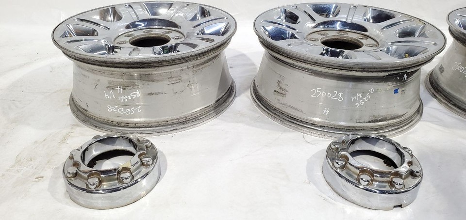 2012 2016 Ford F250 FX4 OEM Full Set Of Wheel Rims With Caps King Ranch ...