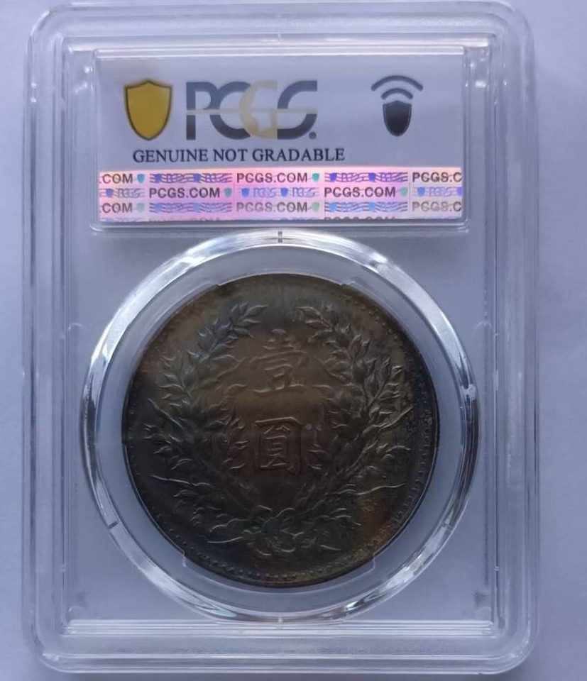 1920 China Fat Man Dollar PCGS Genuine Chinese Silver Coin (民國九年真品袁大頭 ...