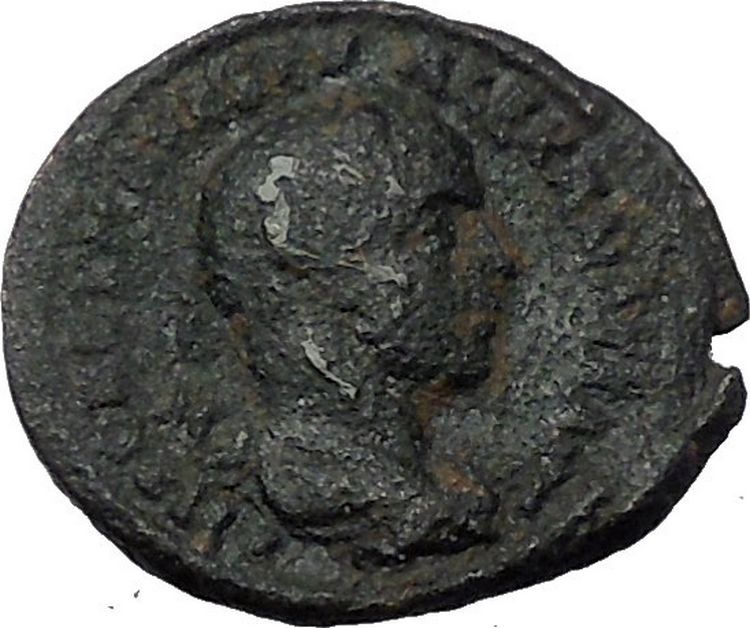 SEVERUS ALEXANDER 222AD Arabia Patraea Zeus Ammon Rare Ancient Roman ...
