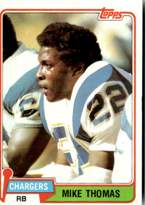 1981 Topps #172 Mike Thomas | eBay