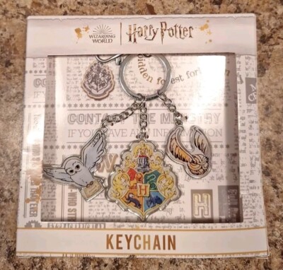 Harry Potter Wizarding World (3) Piece Charm Key Chains New In Box | eBay