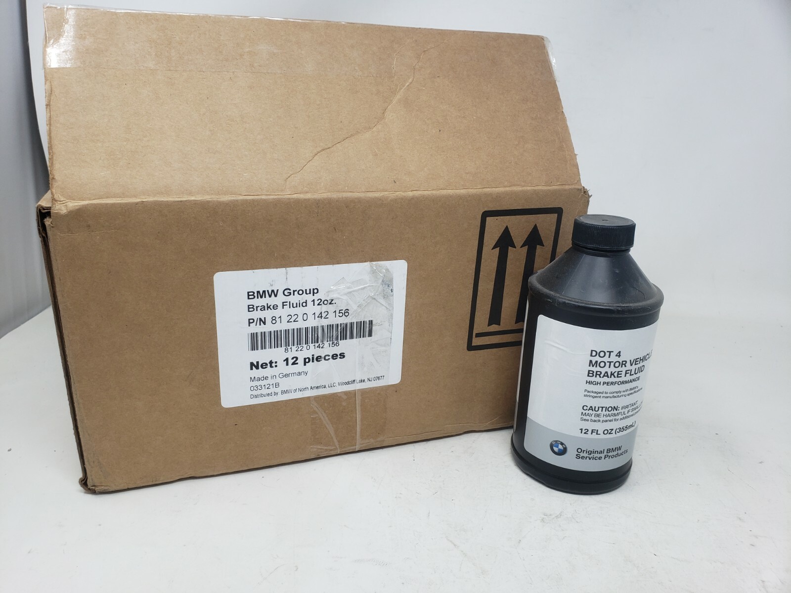 Genuine BMW DOT 4 Brake Fluid 12 fl oz Bottles - Case of 12 | eBay