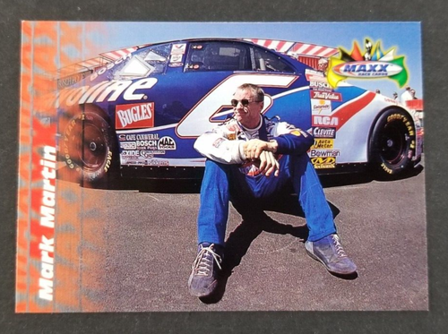Mark Martin 1997 MAXX NASCAR Racing Card #6 (NM) | eBay
