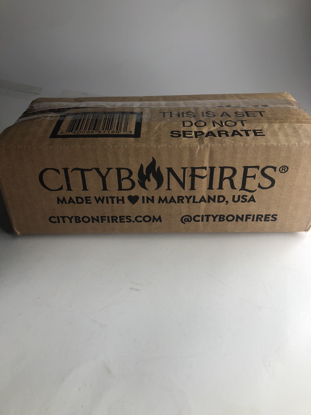 2pk City Bonfire Outdoor Portable Fire Pit Made In USA | eBay