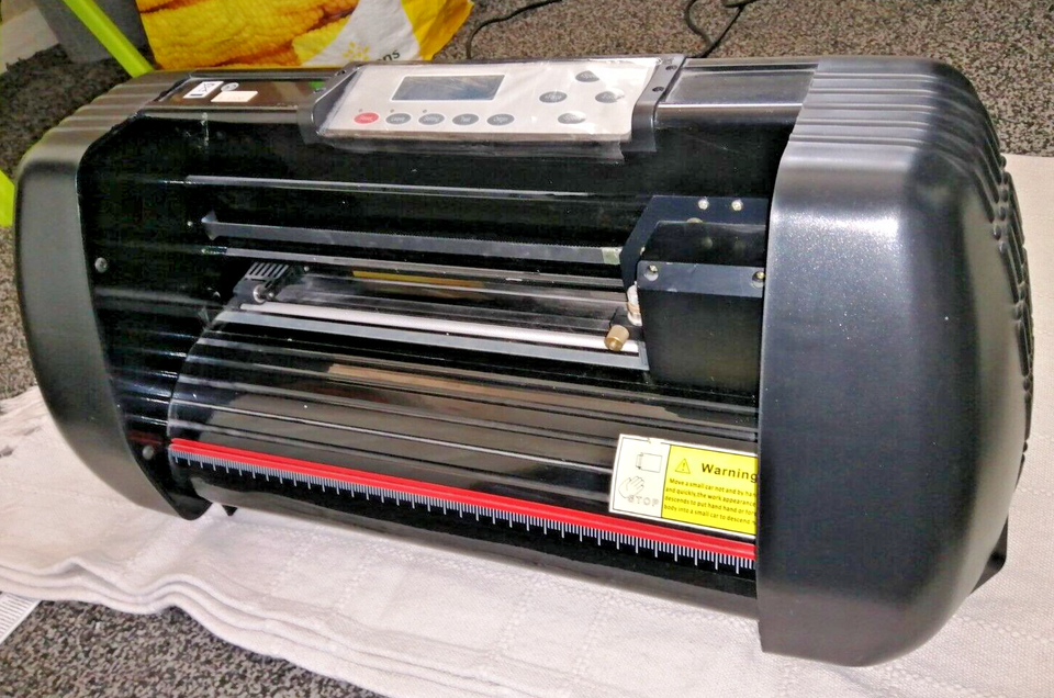 14" 375mm Vinyl Cutter Plotter Sticker Printing Cutting Plotter Machine ...