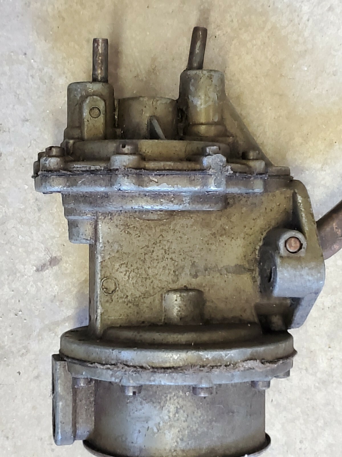 1957 Pontiac 347 Dual Action Fuel Vacuum Pump # 4417 Cheiftan Star ...