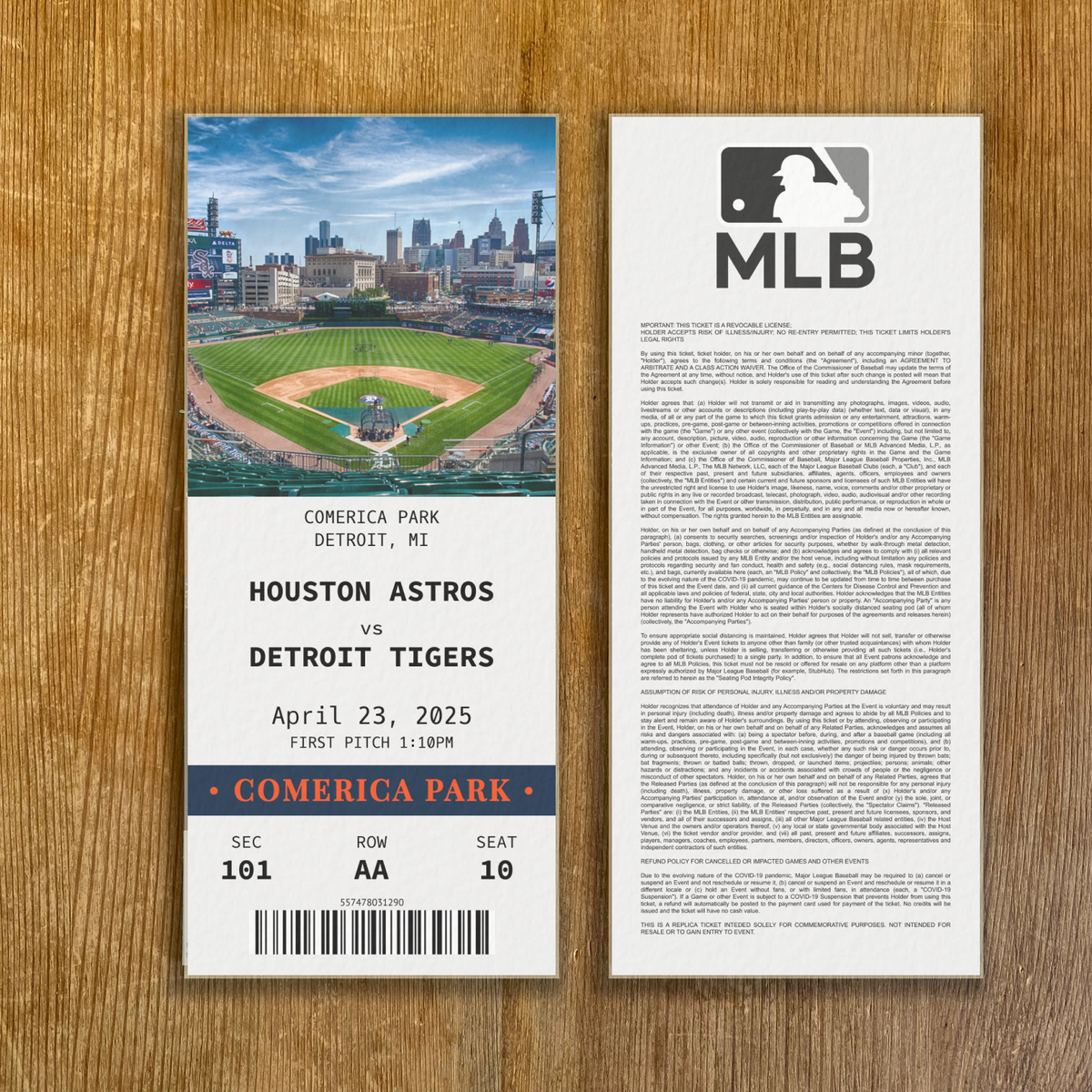 Special Tigers Tickets