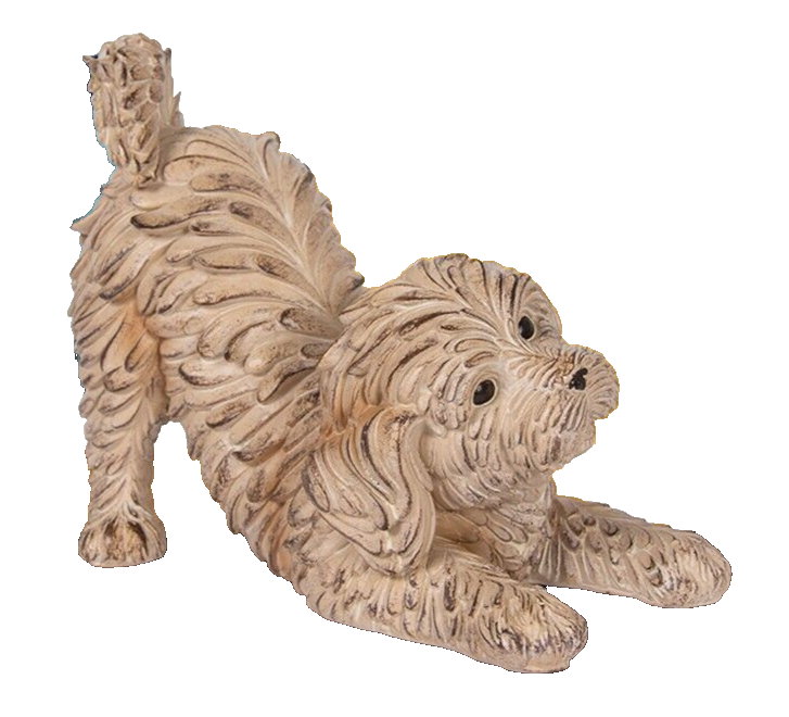 Playing Cockapoo Dog Ornament Leonardo Happy Paws Sculpture Figurine ...