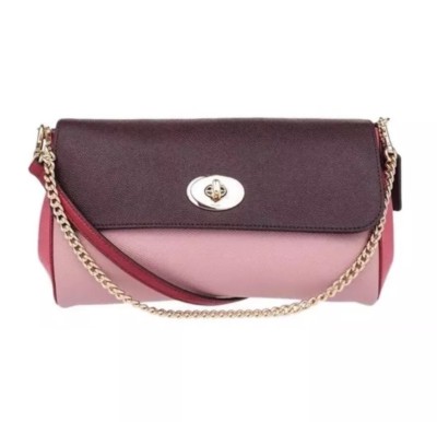 NWT COACH F57501 RUBY CROSSBODY IN GEOMETRIC CROSSGRAIN LEATHER | eBay