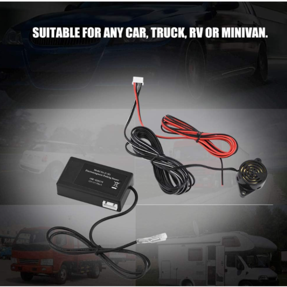 No Holes Parking Radar Electromagnetic Bumper Guard Universal Parking ...