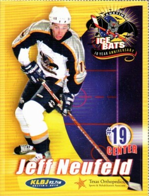 Jeff Neufeld 2005-06 Austin Ice Bats | eBay