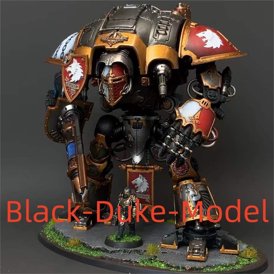 Warhammer 40K Knight Preceptor Imperial Knights Presale Painted Gallery ...