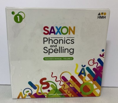1st GRADE - Saxon Phonics & Spelling Teacher’s Manual VOL 2 - Grade 1 ...