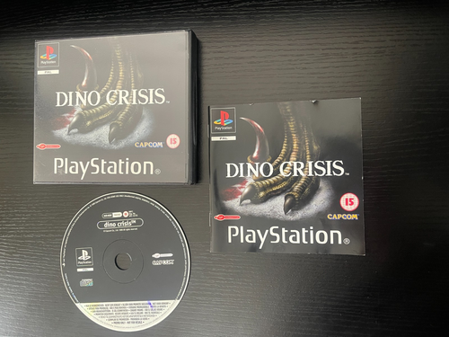 Dino Crisis Sony Playstation 1 PS1 - Black Label CIB Rental Copy RARE ...