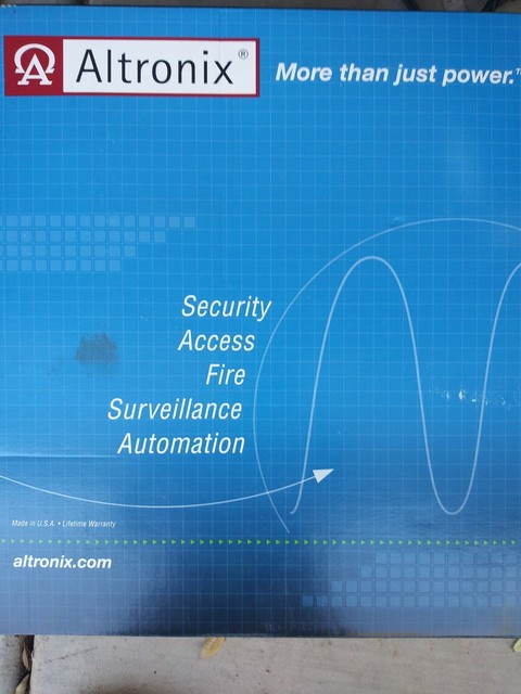 REDUCED Altronix AL175ULX Access Control Power Supply Charger for sale ...