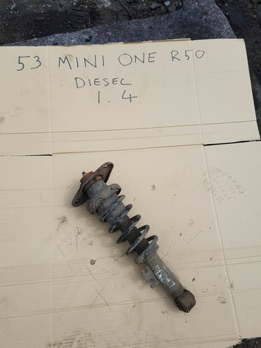BMW MINI ONE D SHOCK ABSORBER PASSENGER REAR N/S/R R50 1.4D (2003 ...