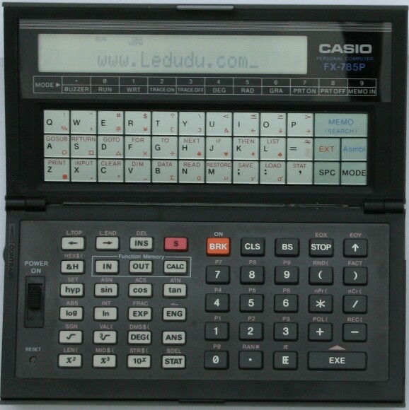(2) CASIO BASIC POCKET COMPUTERS FROM the 80 s fx-790p / pb-220 / TANDY ...