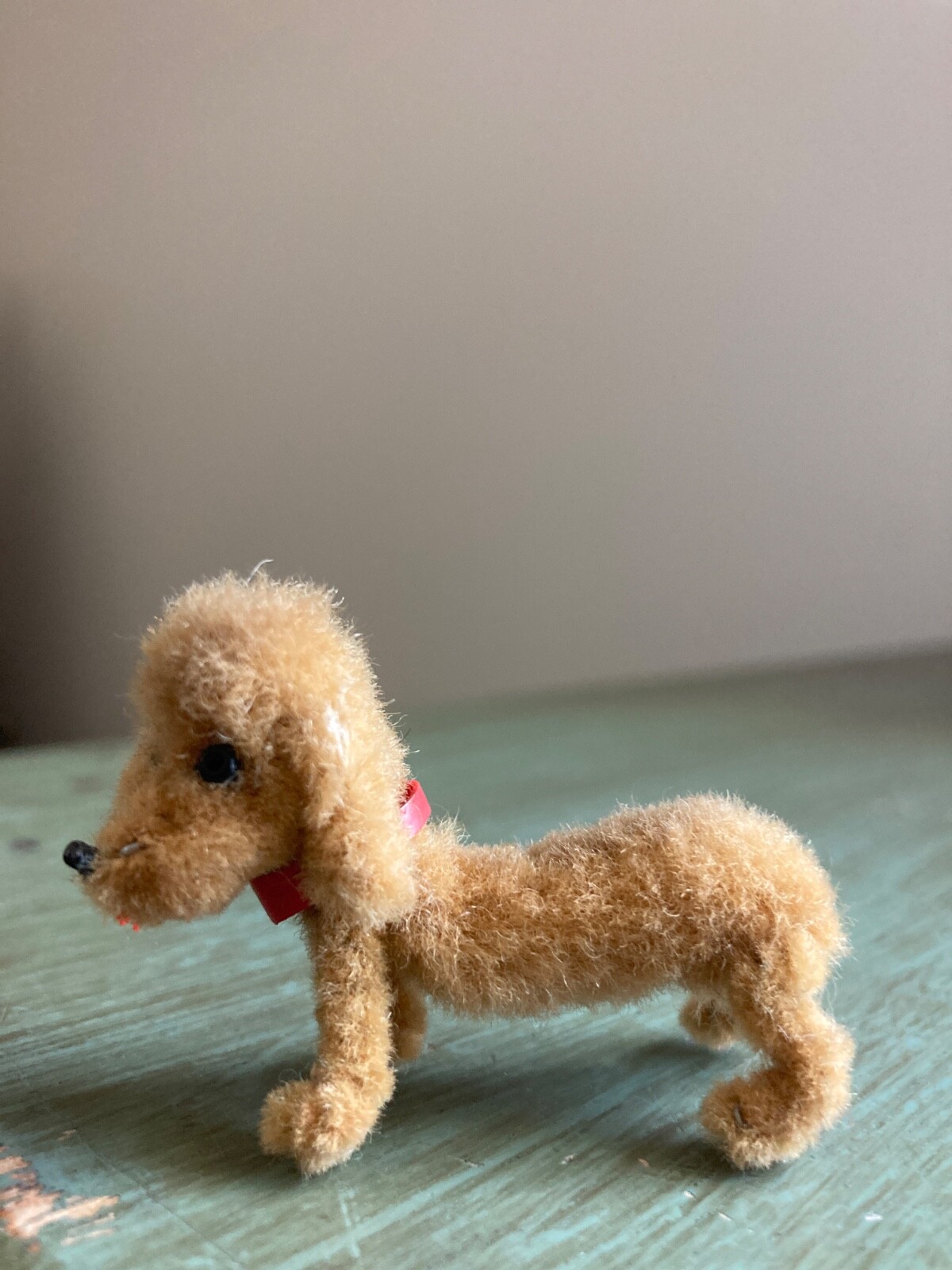 Vintage ARA 1.25” Dachshund pocket pet made with wool chenille in ...