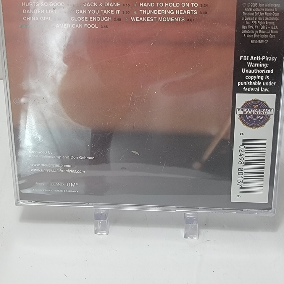 American Fool by John Mellencamp (CD, 2005) 602498801376 | eBay