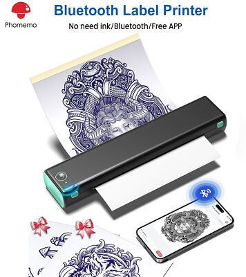 Phomemo M08F A4 Bluetooth Portable Thermal Printer -Android iOS Phone ...