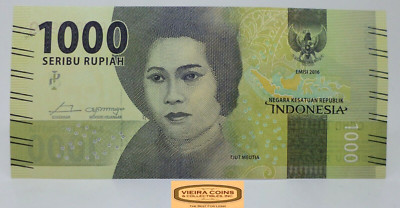2016 Indonesia 1000 Seribu Rupiah - #P28474NQ | eBay
