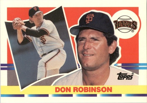 1990 Topps Big Don Robinson San Francisco Giants #193 | eBay