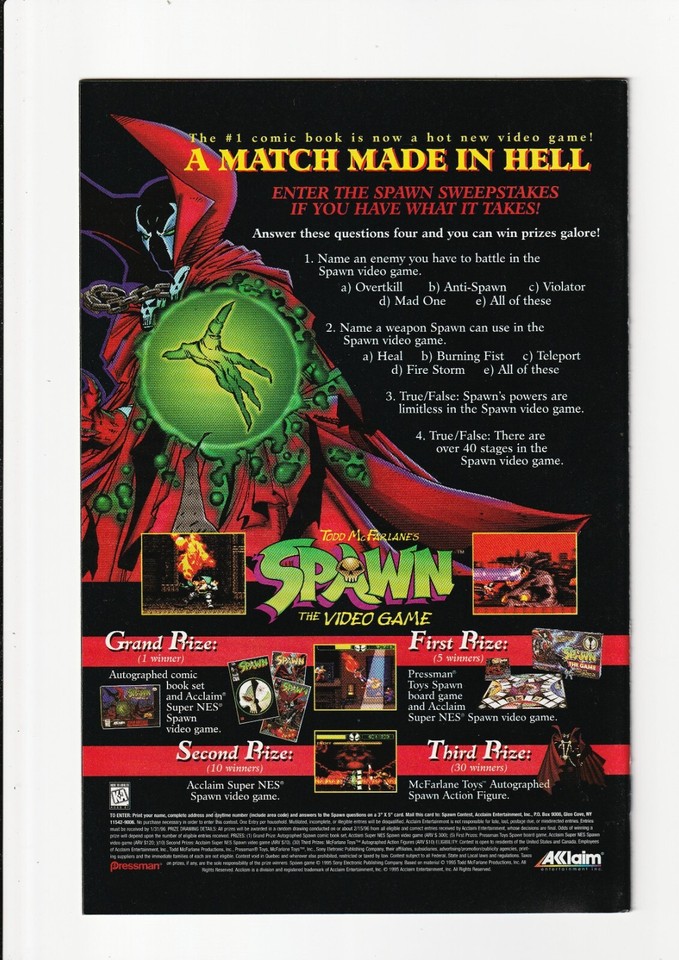 Spawn #40 (Image 1996) NEWSSTAND NM 1st Print | eBay