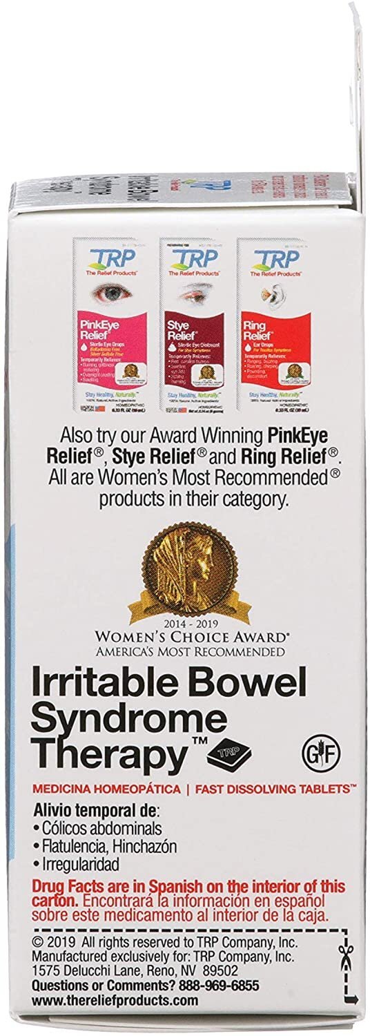 TRP Irritable Bowel Syndrome Therapy Fast Dissolving Tablet 70 Count ...