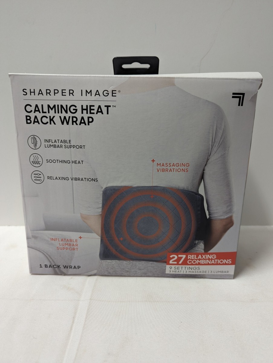 Calming Heat Back Amazon.com: Calming Heat Back Wrap By Sharper Image