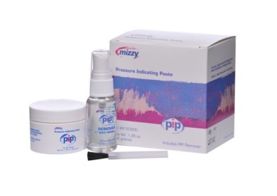 Mizzy Dental PIP Pressure Indicating Paste Keystone 2.25oz with Remover ...