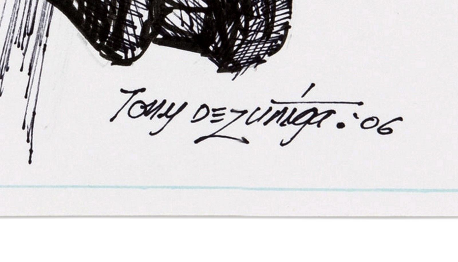 SIGNED! Doc Savage (2006) Tony DeZuniga Original Art, Ink+Graphite on ...