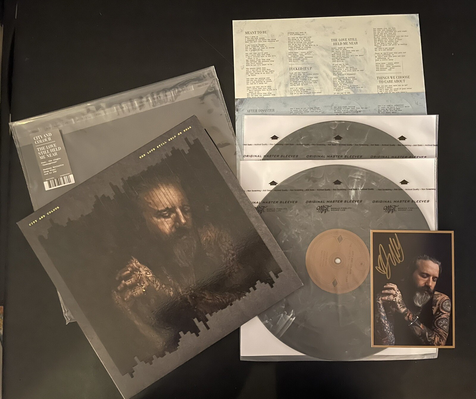 NEW City and Colour The Love Still Held Me Near Smog SIGNED AND Little ...