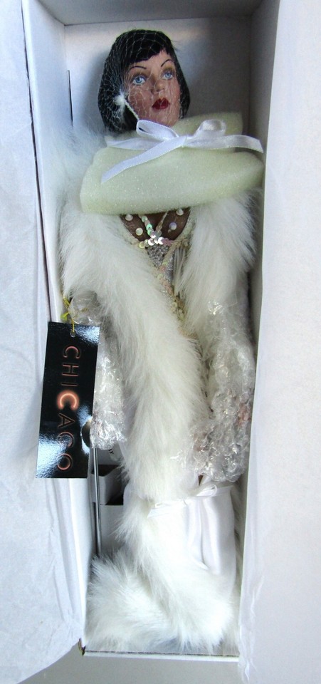 Tonner 2003 CHICAGO Basic VELMA Kelly wearing Roxie Hart FINALE OUTFIT ...