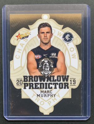 Select 2019 AFL - MARC MURPHY Carlton - Gold Brownlow Predictor BPG22 ...