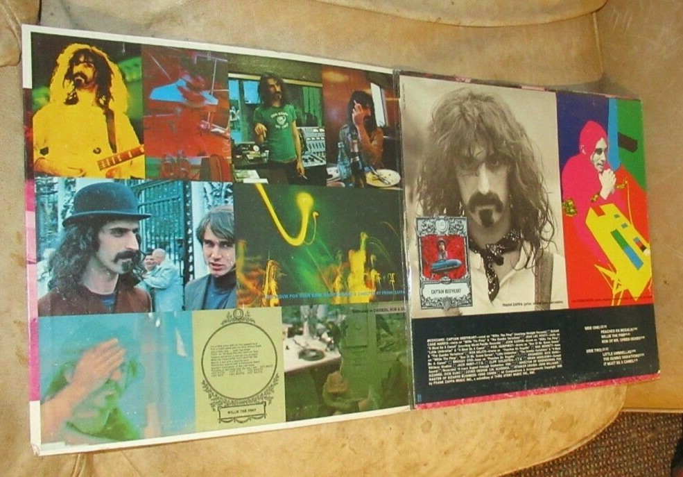 Hot Rats By Frank Zappa Vinyl, Bizarre, RS 6356, Reprise Record ...