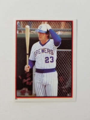 TED SIMMONS 1983 TOPPS BASEBALL STICKER #85 MILWAUKEE BREWERS | eBay