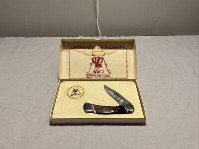 1992 Vintage Alabama Crimson Tide National Champions Cherokee Knife | eBay