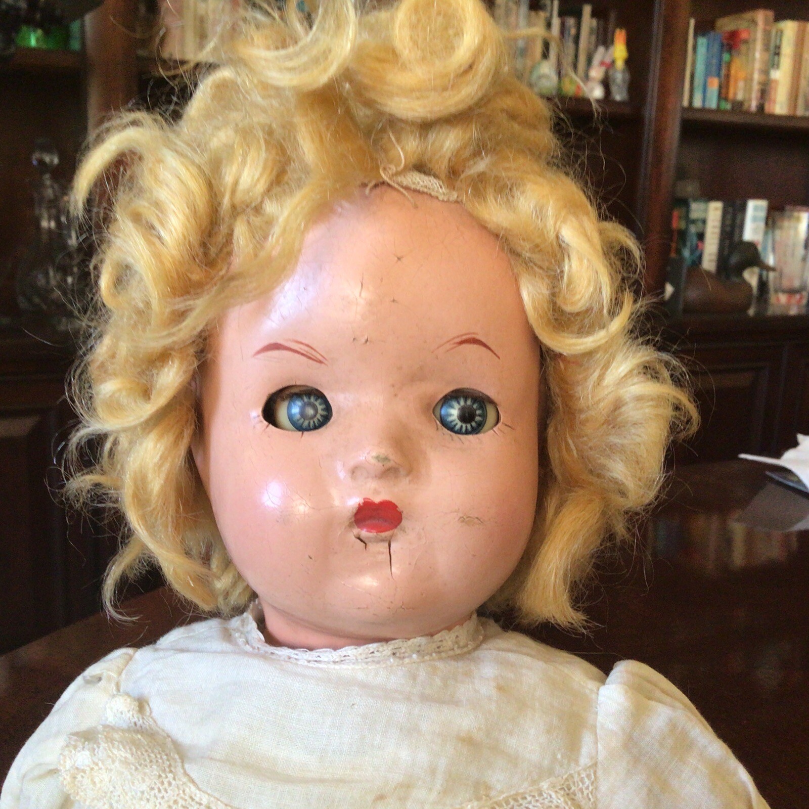 Vintage Reliable Composition Baby doll Cry Box 17” C 1940 | eBay