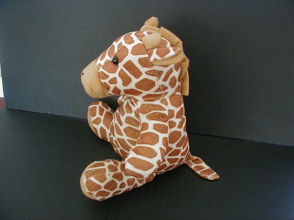 Giraffe Plush 10 inches Soft Cuddly CalPlush Stuffy Smiling Stuffie Toy ...