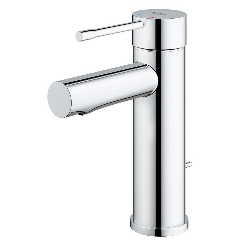 Grohe 3221600A Essence New Single Hole Single-Handle Low-Arc Bathroom ...