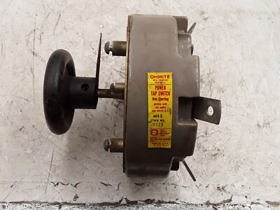 Ohmite Power Tap Switch Model 608-5 | eBay